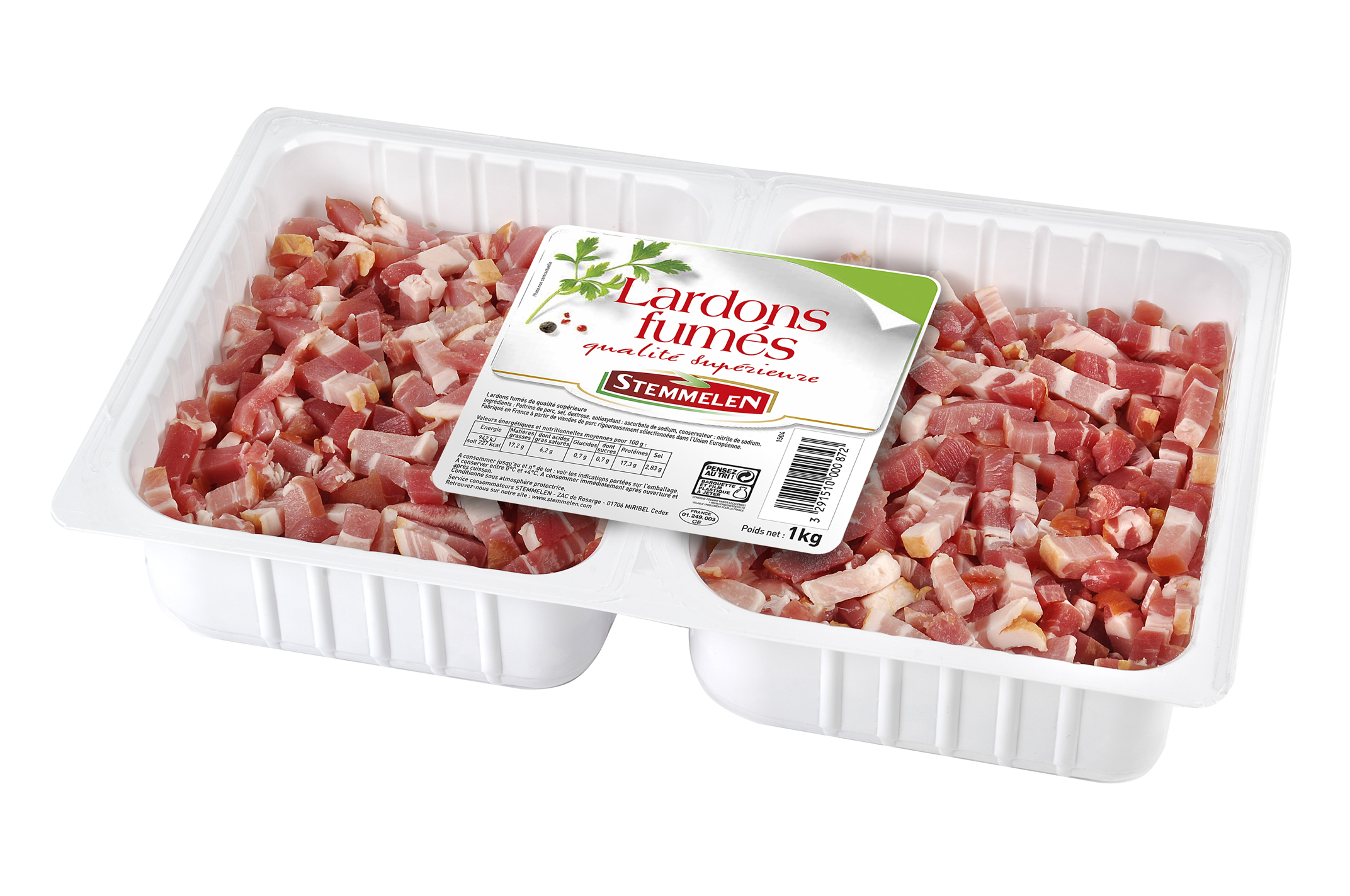 Lardons fumés 2*500g - La viande à GoGo : Rouen - Grand Quevilly